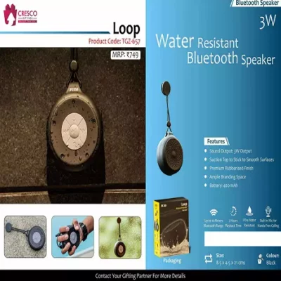 Water Resistant Bluetooth Speaker – Loop - CRESCO GIFTINGS